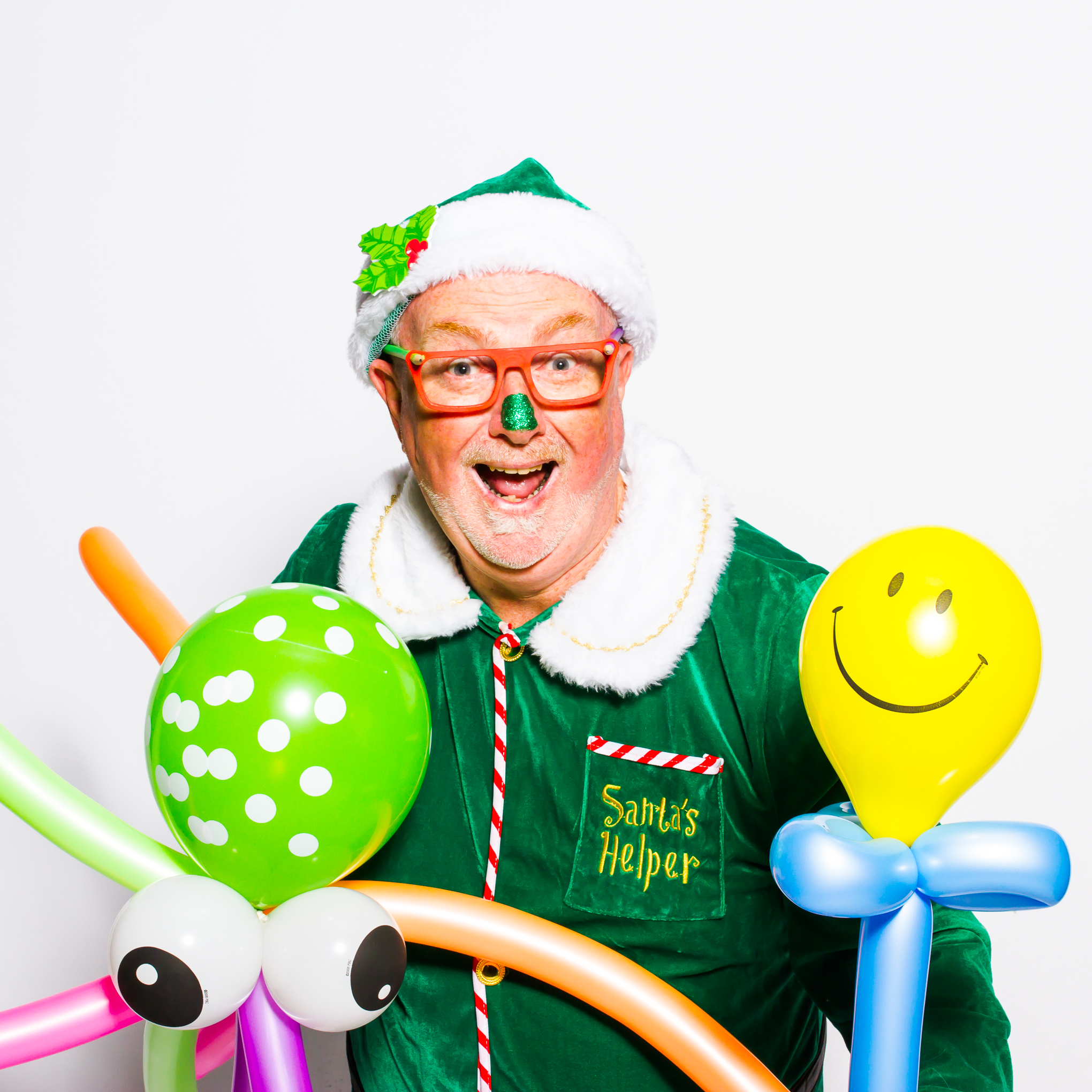 Cameo - Australian Xmas Elf Alabaster Snowball