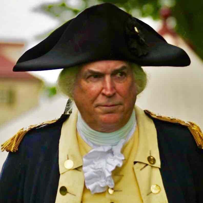 Cameo - George Washington portrayed by Dean Malissa